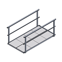 Aluminum Walkways - Roof Walkway Systems | Skyline Group